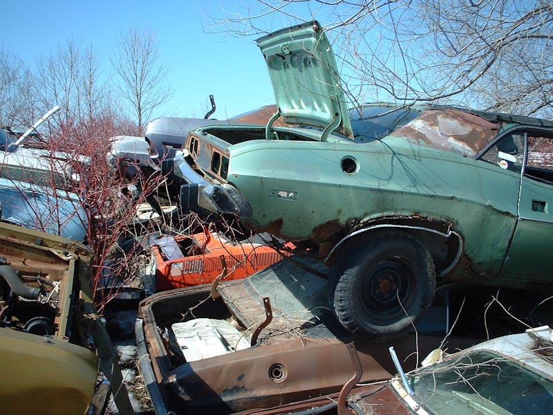 Collection of Classic Mopars Found in Forgotten Junkyard