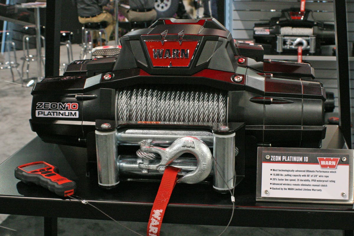 SEMA 2014: Warn Launches New Winches, Hubs, and Lights