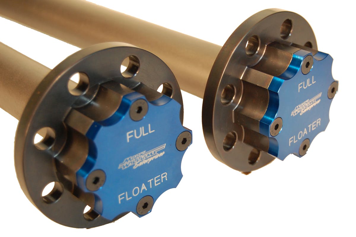 Mark Williams Debuts 40-Spline Drive Plate Truck Floater Axles