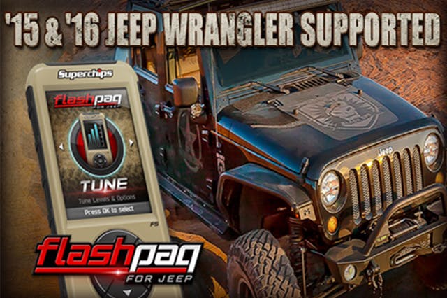 Superchips Releases Flashpaq F5 For Jeep Wranglers