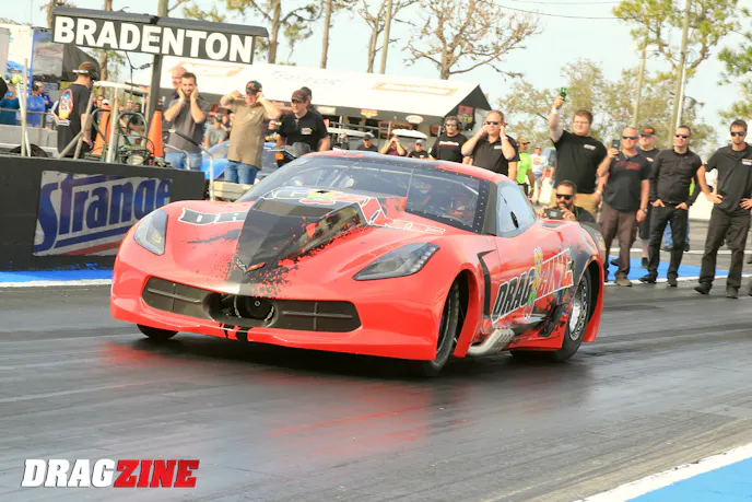 corvette drag fly