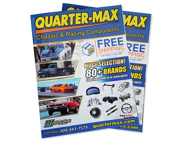 Quarter-Max Chassis & Racing Components Introduces 2017 Catalog