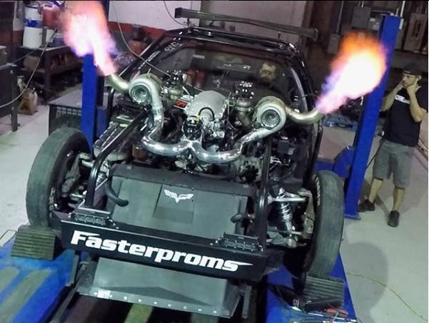 Cleetus McFarland Sets New Stick Shift Corvette World Record