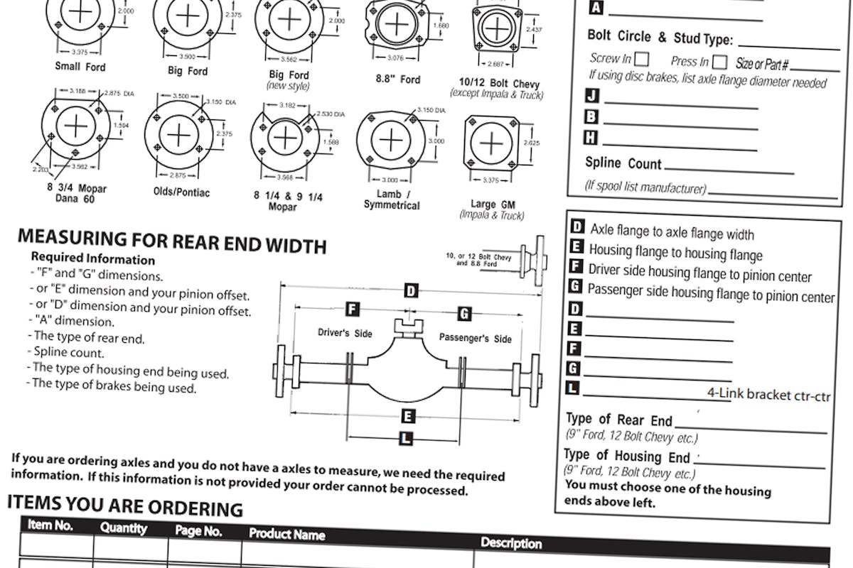 Moser Engineering Shows Steps To Effectively Narrow A Rearend