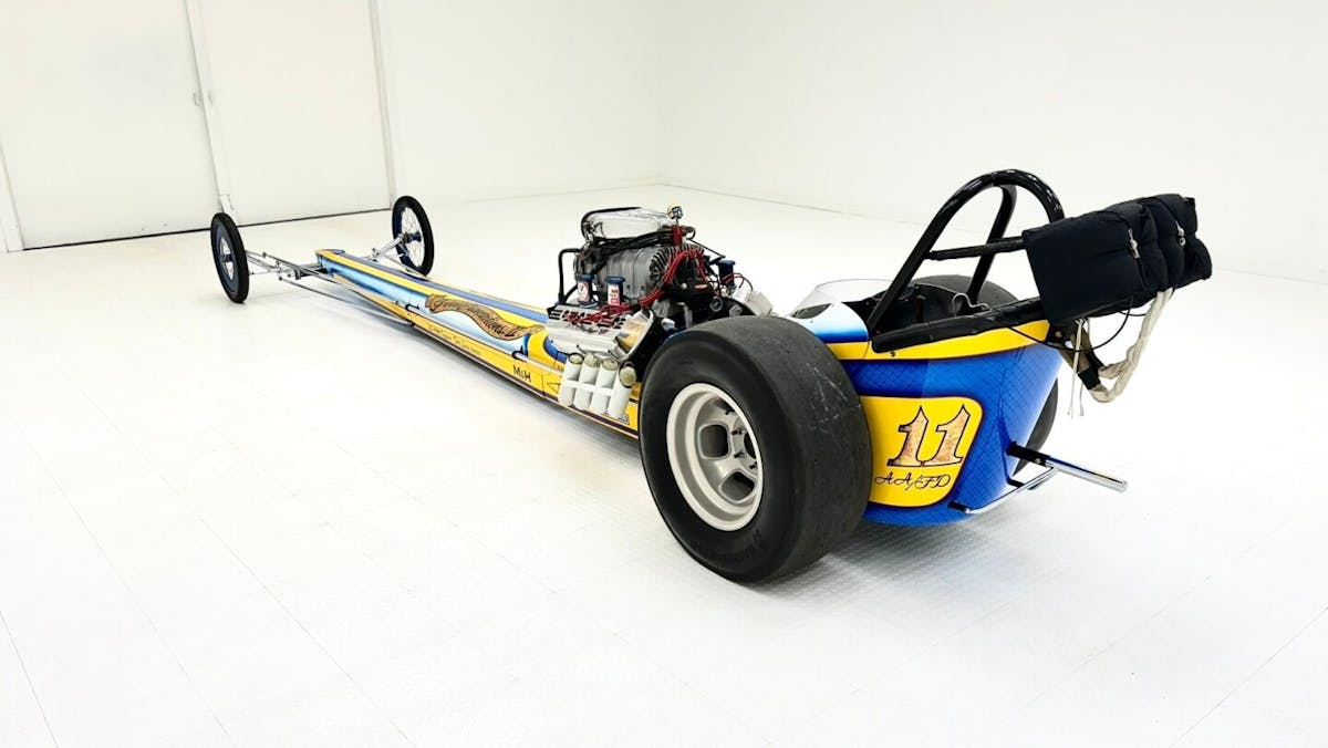 Historic 1969 Top Fuel Dragster Built By Don Long Up For Sale