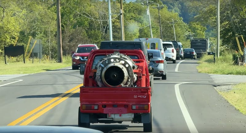 Watch: the World's Only Jet Powered Mini Truck