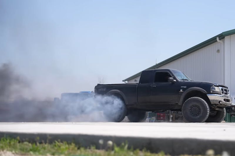 YouTuber Westen Champlin Tests Wild Cummins Ford Ranger