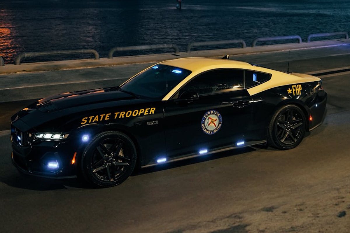 Marked Florida Highway Patrol Mustangs Are On The Road Again